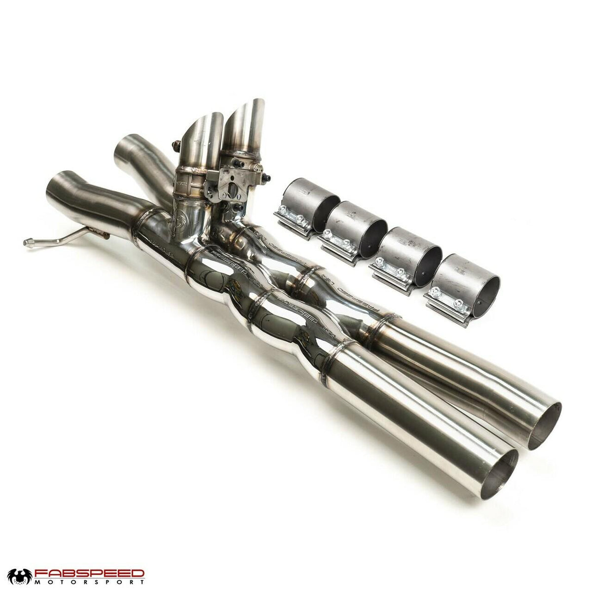 Fabspeed Dodge RAM TRX 1500 Valvetronic Double X-Pipe Resonator Bypass ...